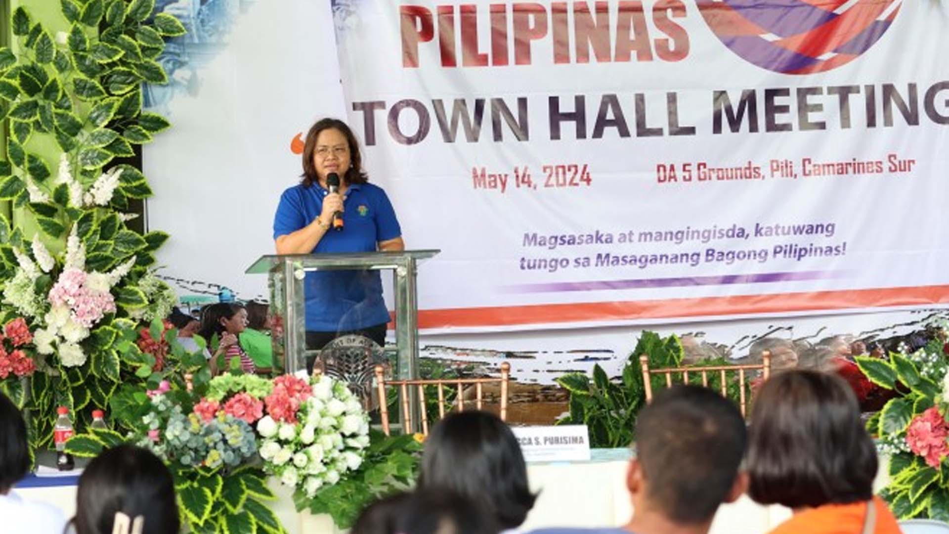 Department Of Agriculture Gives Agri Inputs To Bicol Rice Farmers Amid ...